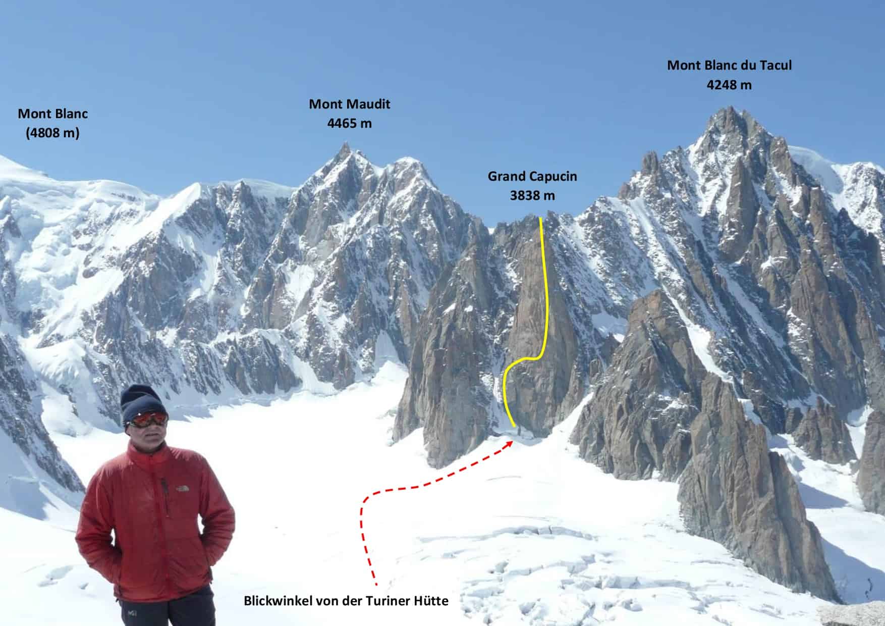 Grand Capucin Ostwand – Bonatti – allgaeu-plaisir.de